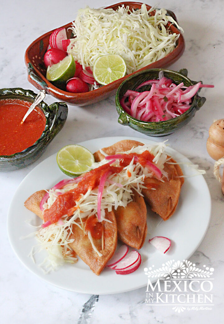 Cod Crispy Fish Tacos [Pescadillas] - Mexico In My Kitchen