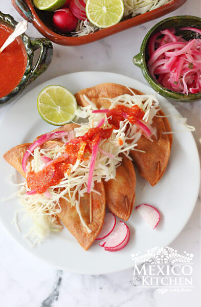Cod Crispy Fish Tacos [Pescadillas] - Mexico In My Kitchen