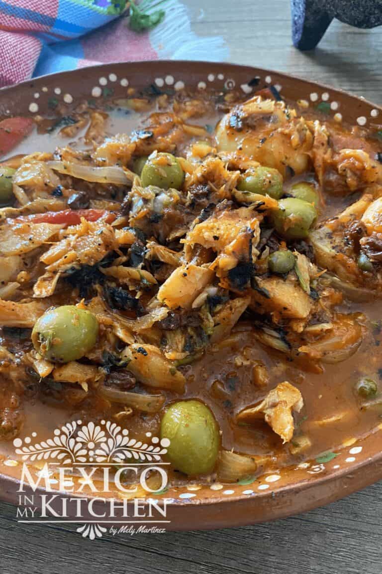 Salted Cod Mexican Style | Bacalao Mexicano a la Vizcaína