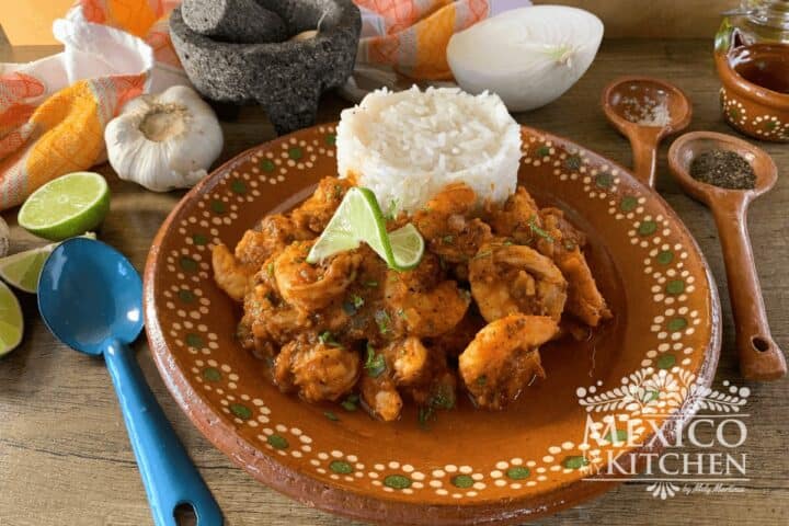 Camarones a la Diabla | Deviled Shrimp Recipe | Mexican Recipes