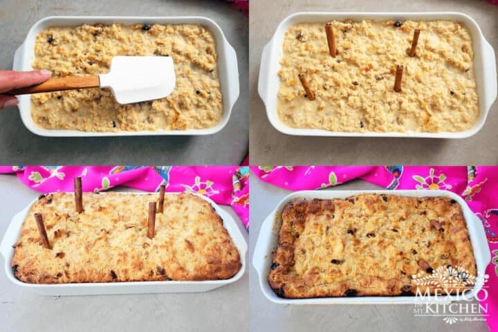 Mexican Bread Pudding (Budín De Pan)
