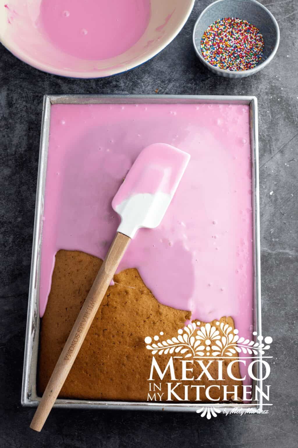 Cortadillo (Mexican Pink Cake) - Mexico In My Kitchen