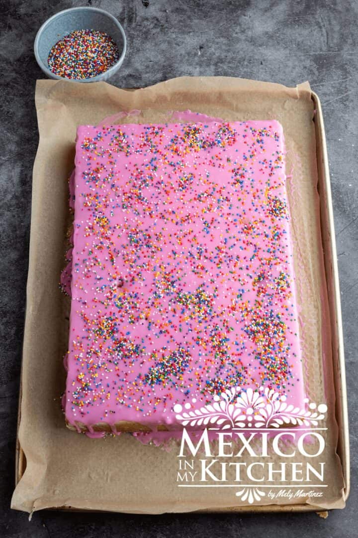 Cortadillo (Mexican Pink Cake) - Mexico In My Kitchen