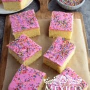 Cortadillo (Mexican Pink Cake) - Mexico In My Kitchen