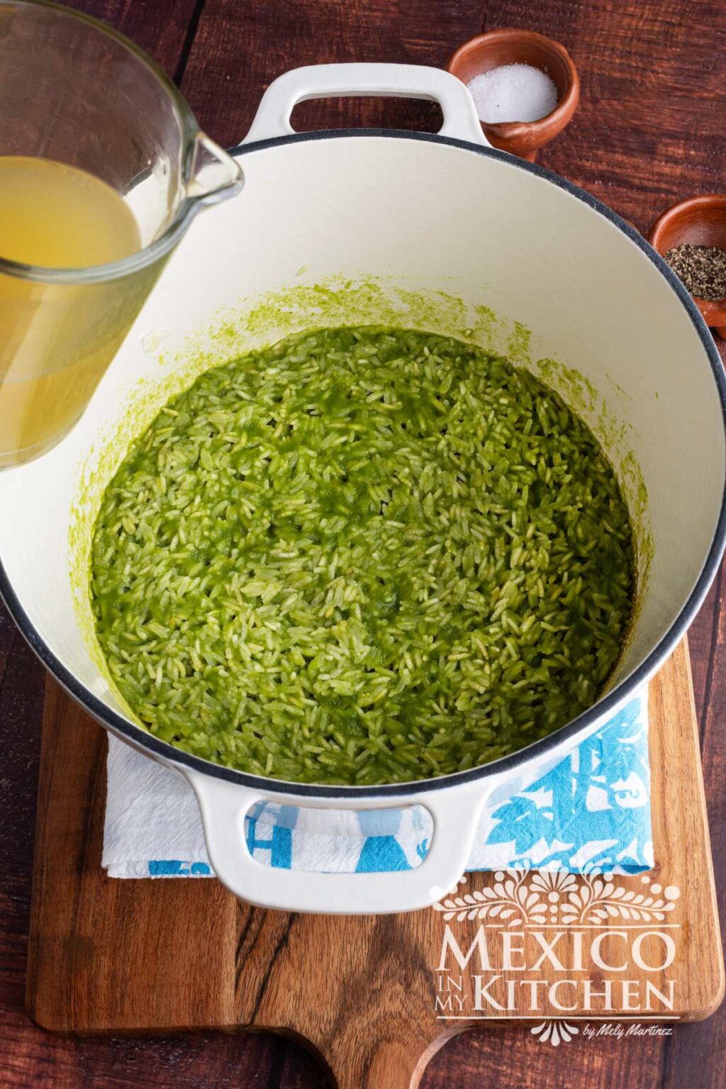Arroz Verde (Mexican Green Rice) - Mexico In My Kitchen