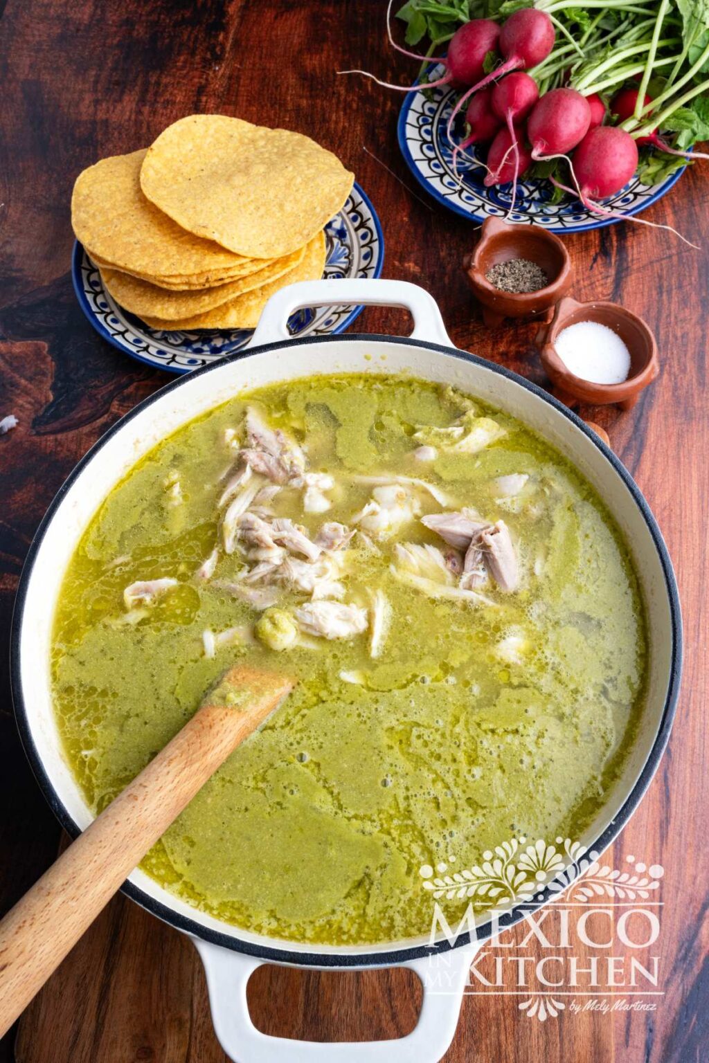 Chicken pozole verde