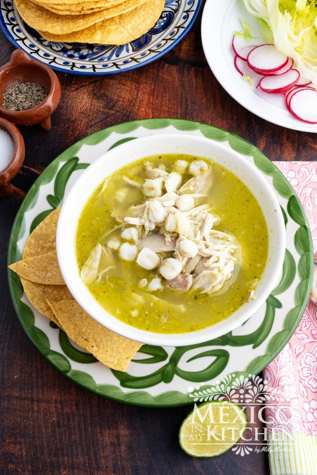 Chicken pozole verde