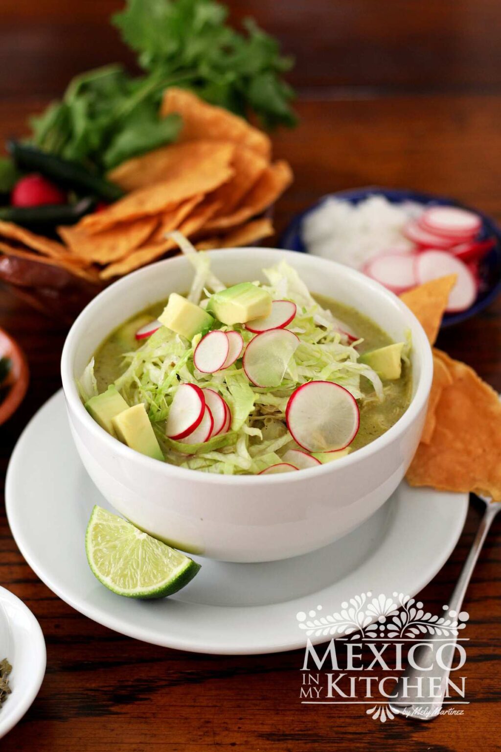 Chicken pozole verde