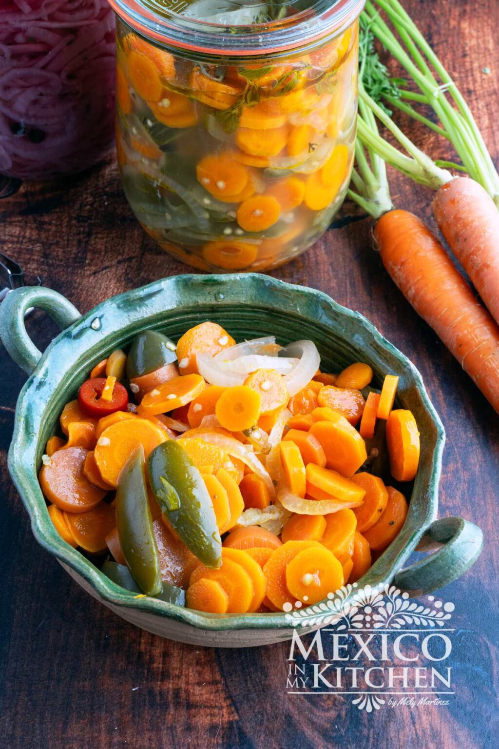 Mexican Pickled Carrots