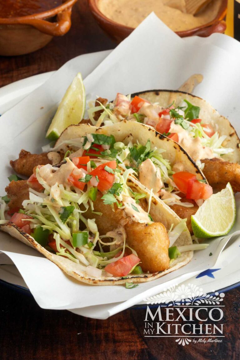 Baja fish tacos