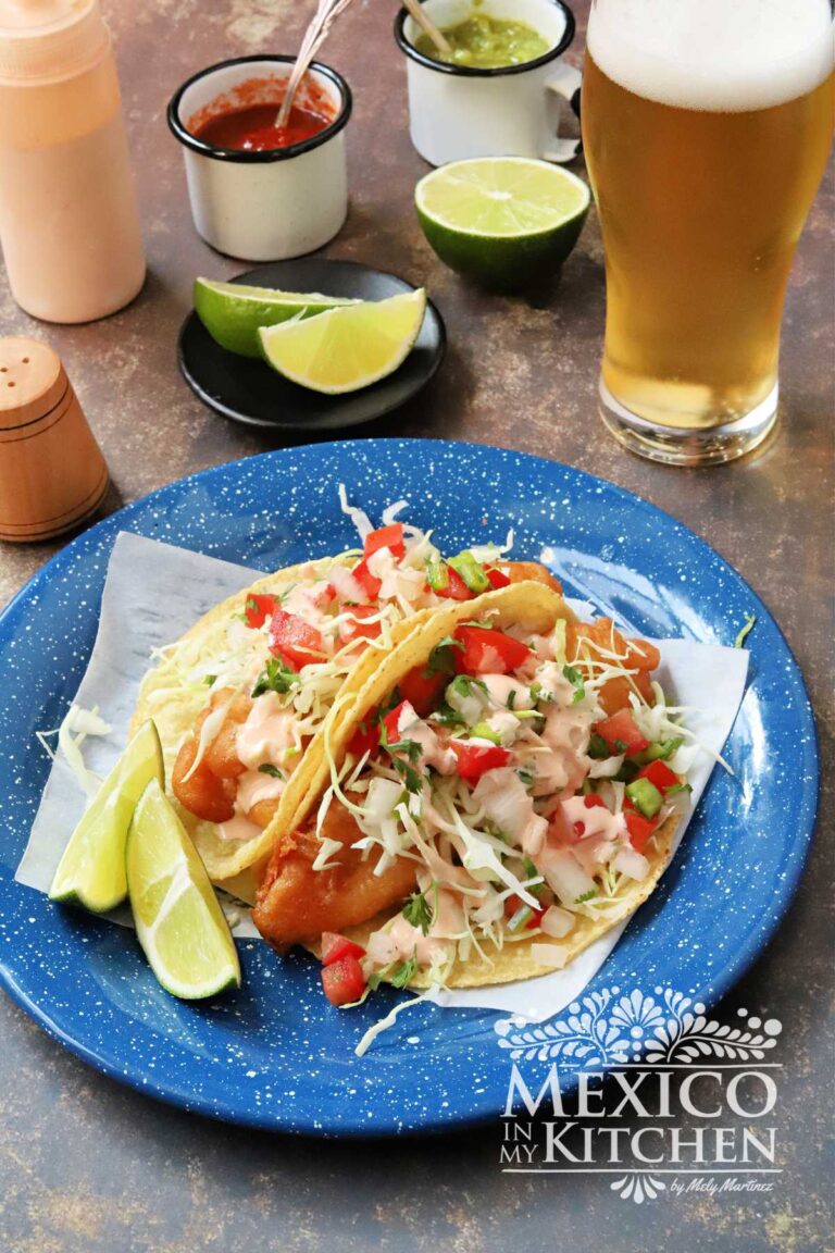 Baja fish tacos