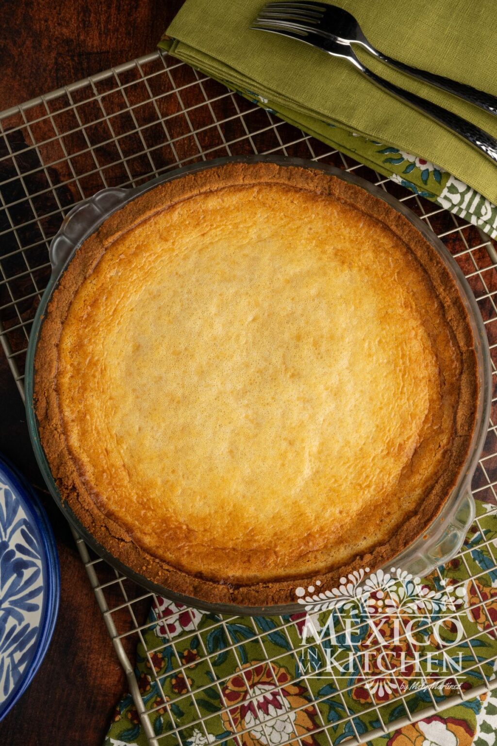 Pay de Queso (Mexican Cheese Pie)