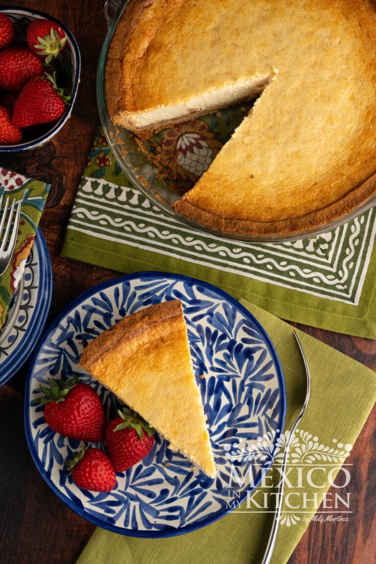 Pay de Queso (Mexican Cheese Pie)