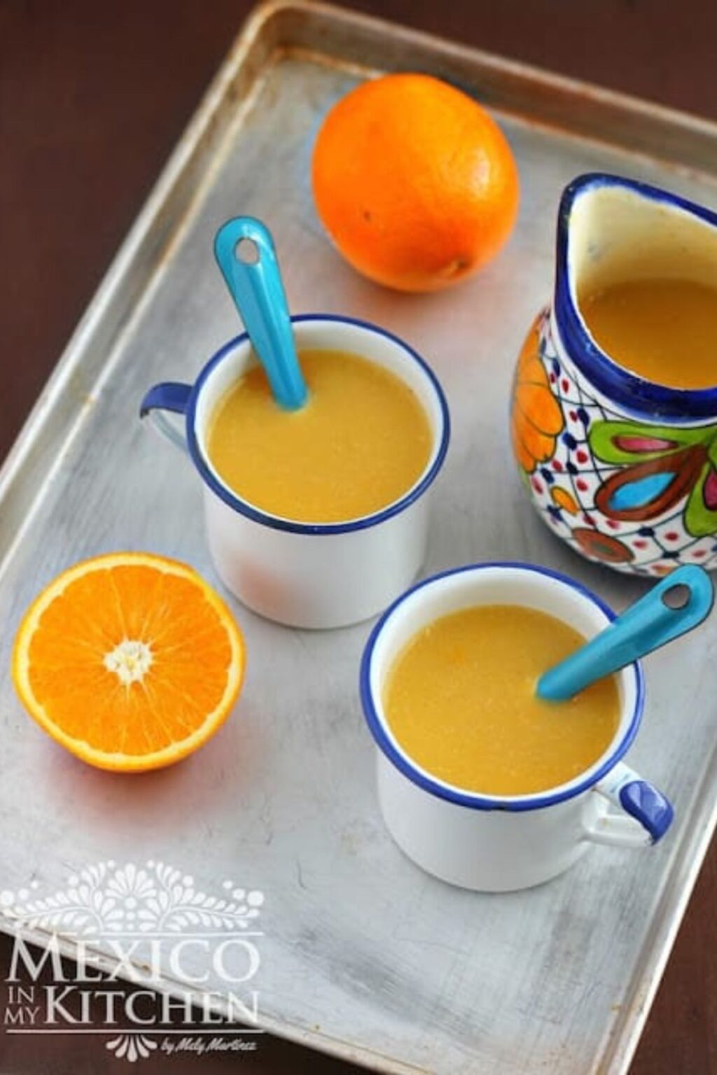 Orange Atole Recipe - Atole de Naranja, The perfect drink