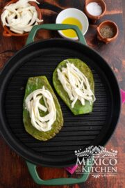 Grilled Cactus Recipe | Nopales Asados