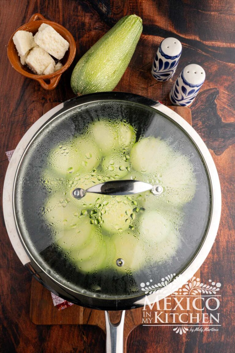 Mexican Steamed Squash | Authentic Mexican Food Recipes