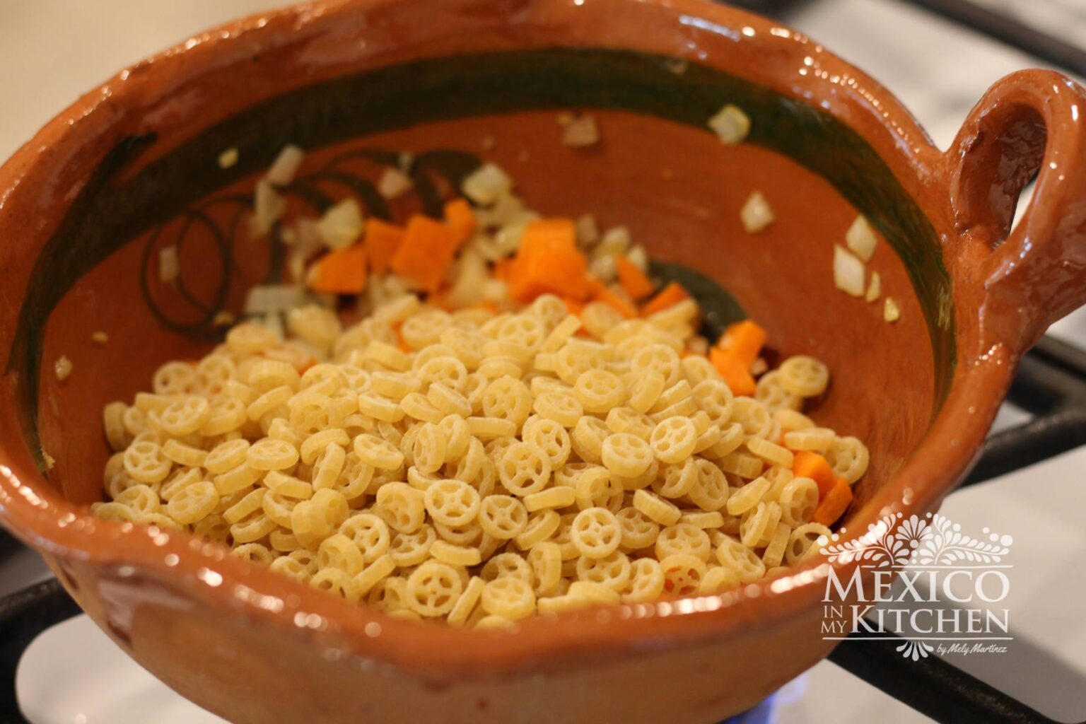 Pasta Soup Recipe | Sopa de Rueditas o Engranes
