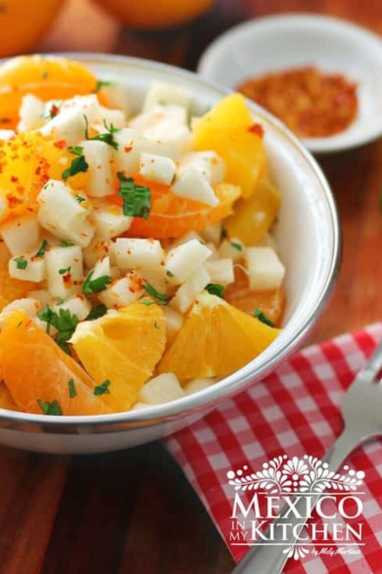 Xec Jicama and Citrus Salad from Yucatán | Mexican Recipes