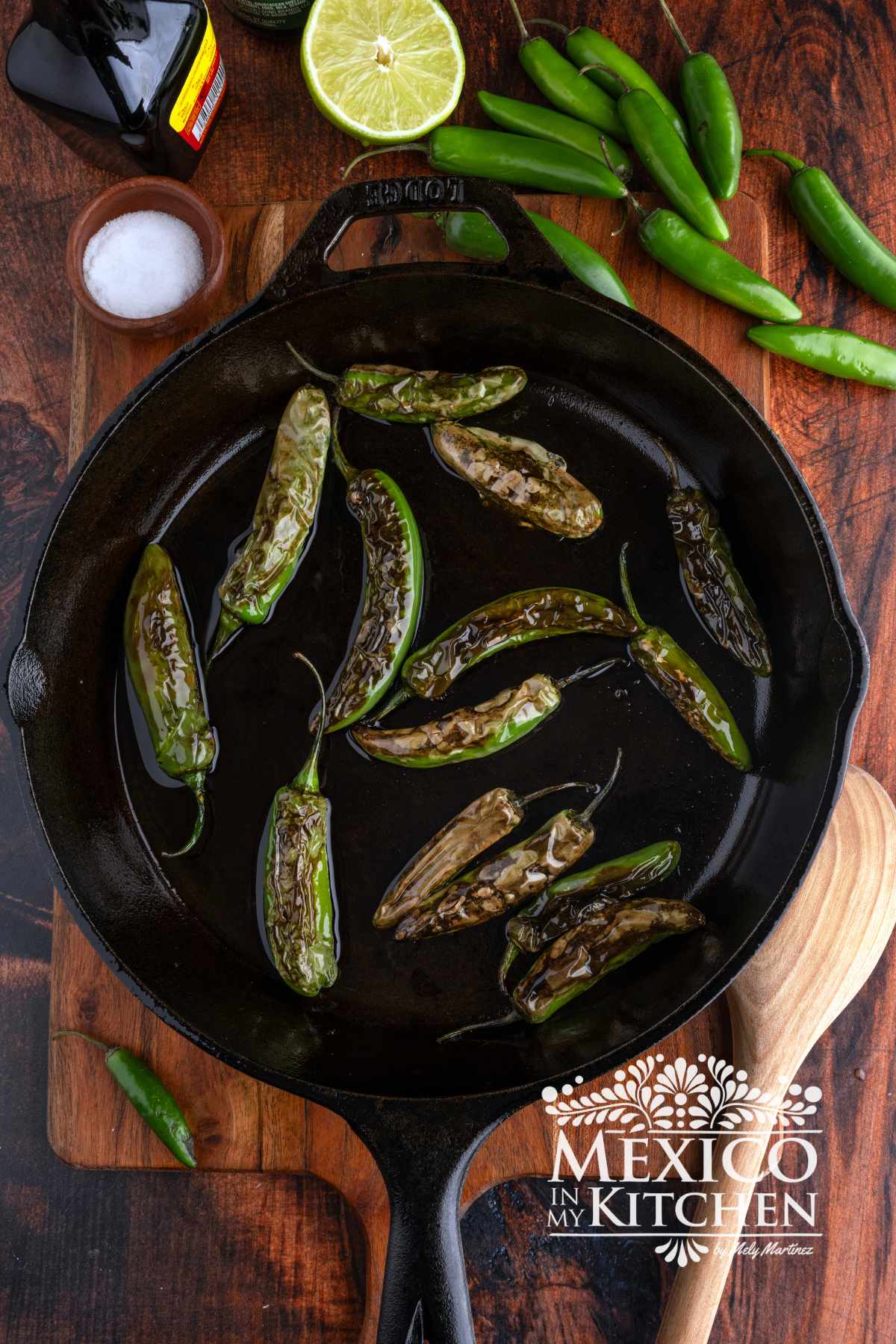 How to make Chiles Toreados Recipe | Mexican Food Recipes